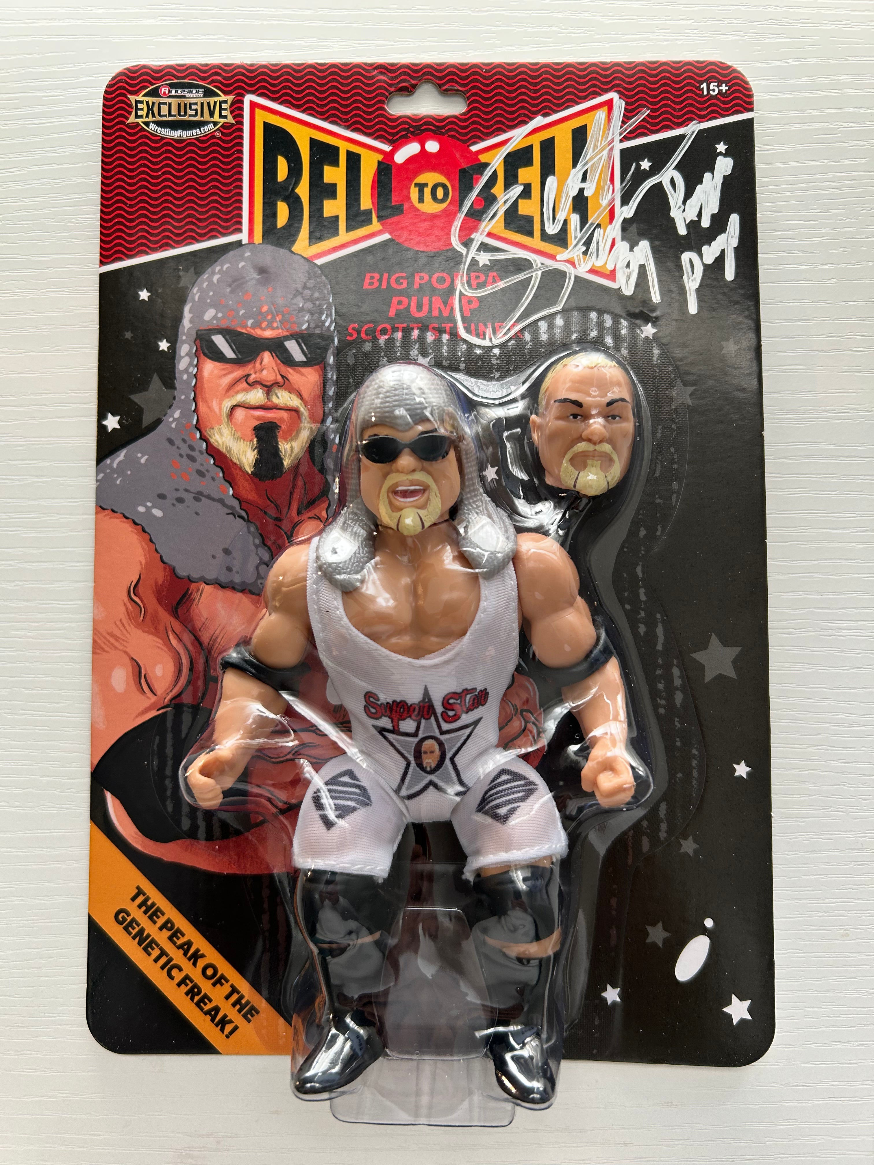 Big Poppa Pump Scott Steiner (AUTOGRAPHED) - Bell to Bell Ringside Exc ...